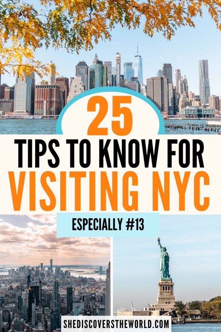 25 New York City Travel Tips to Know Before You Go - From a LOCAL - She ...